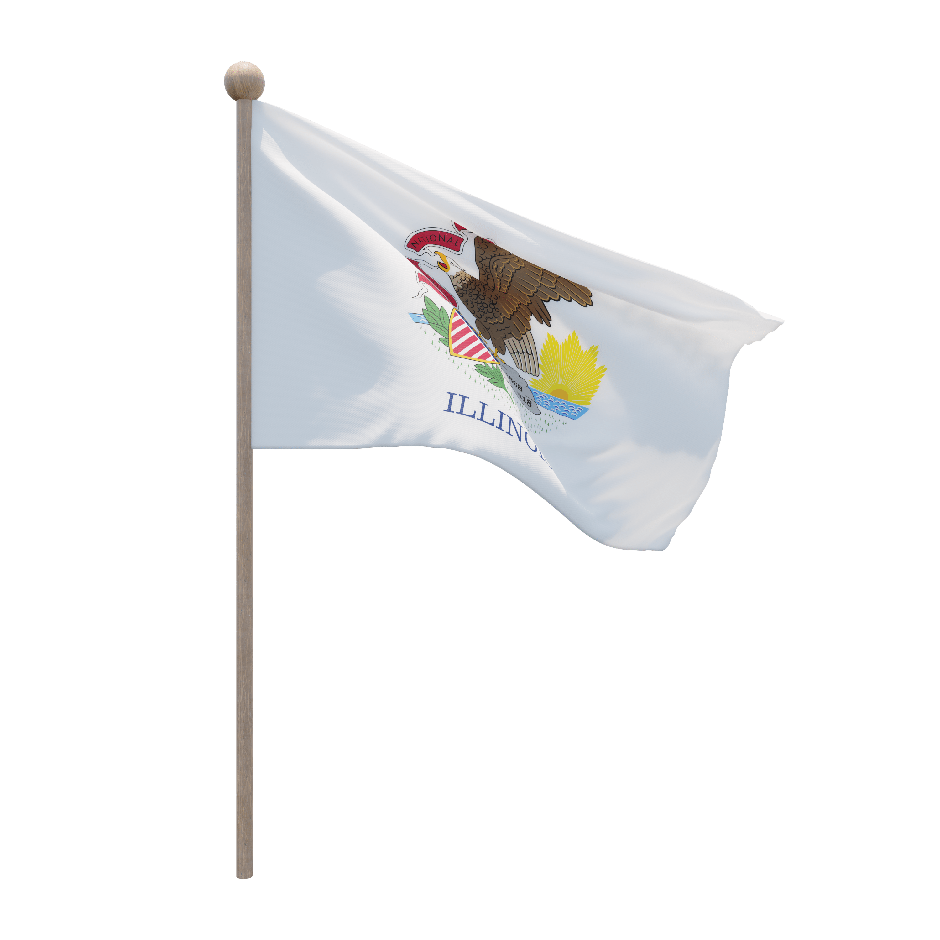 Half Staff Flag Alert | Illinois | March 9th, 2023