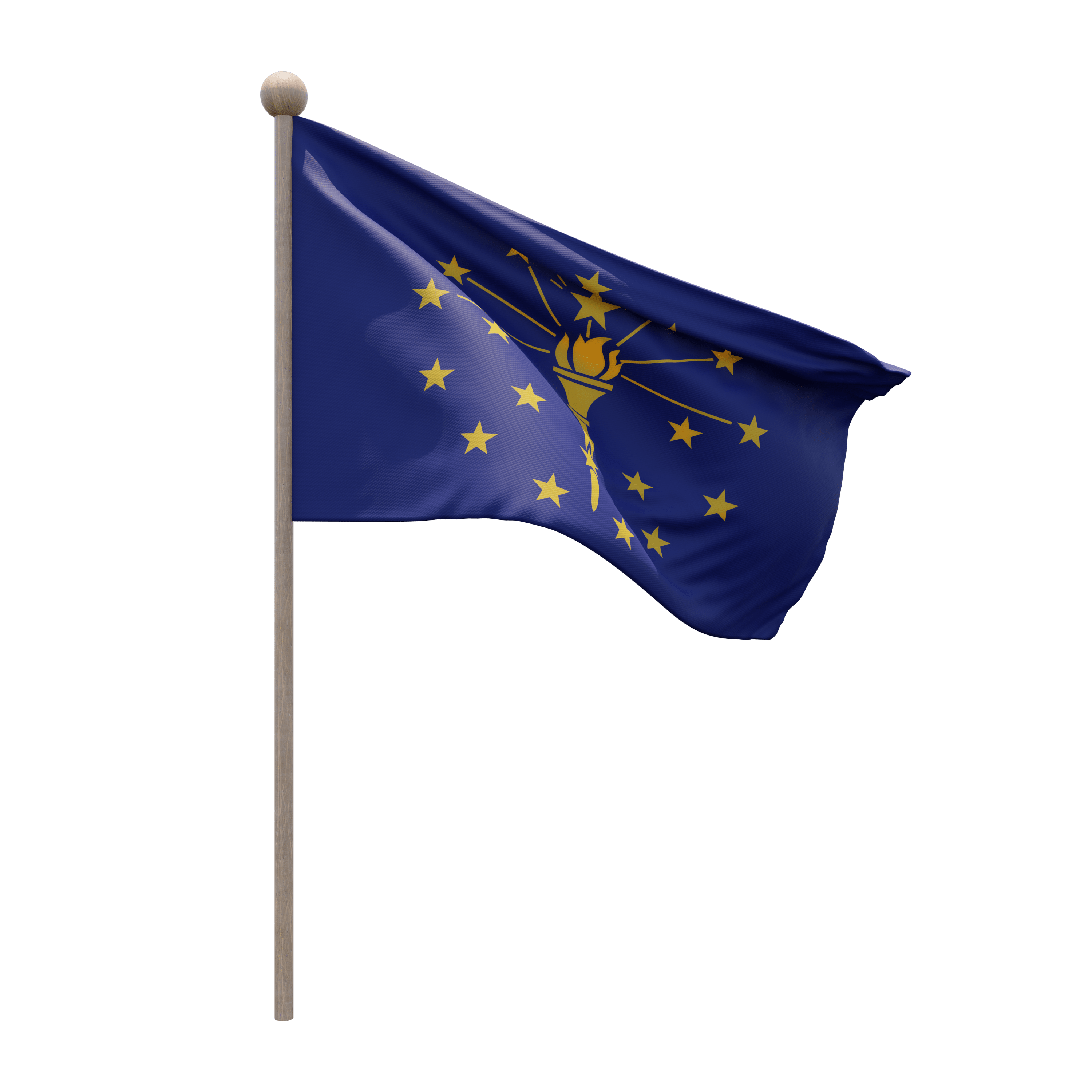 Half Staff Flag Alert | Indiana | March 9th, 2023
