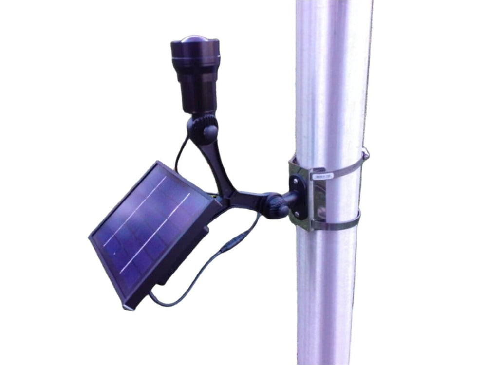 Commercial Solar Flagpole Light Ultra Series | CREE Fixed Head